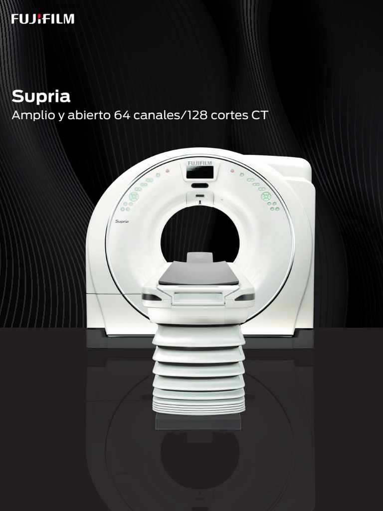 Brochure Tomografo 64-128 Cortes Supria Fujifilm | PDF | Ct Scan ...