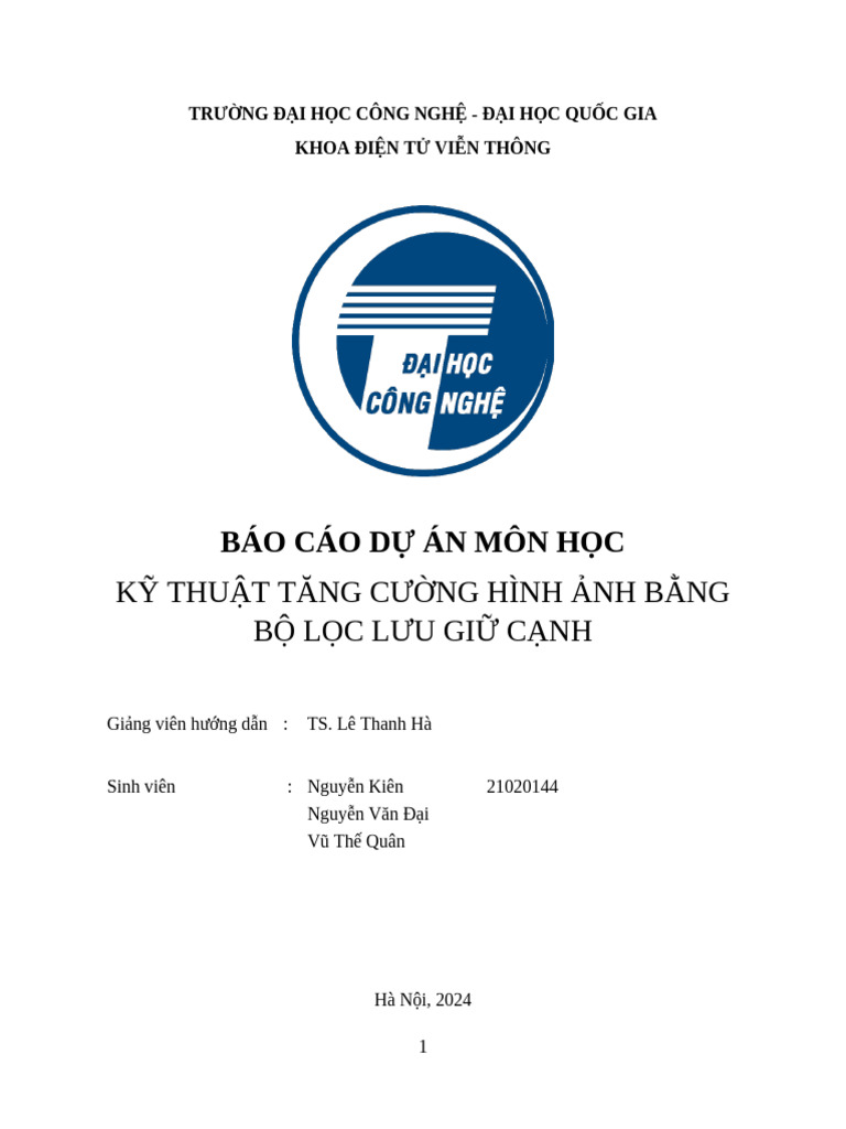 Báo Cáo BTL X Lý NH | PDF