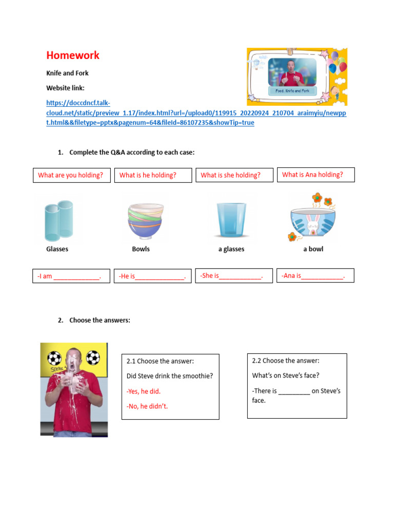 Knife and Fork | PDF