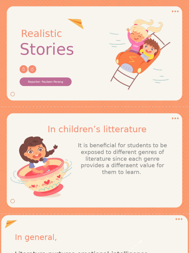 Realistic Story Report English | PDF | Psychology