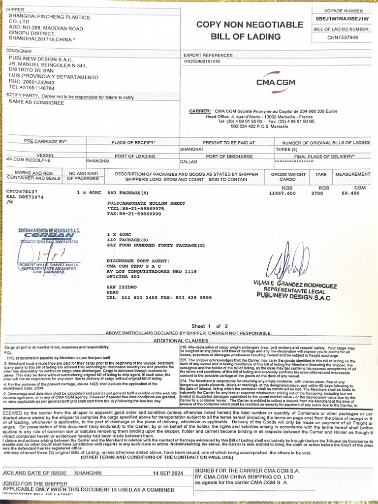 Copy Non Negociable | PDF