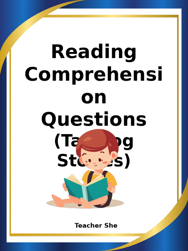 Tagalog Short Stories With Comprehension Questions | PDF