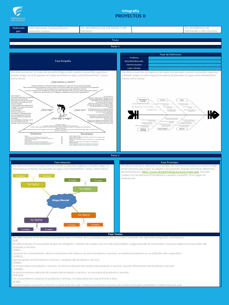 Plantilla Infografía - Alexander Cardona - Sebastian Lozano | PDF | Infografia | Software de la ...
