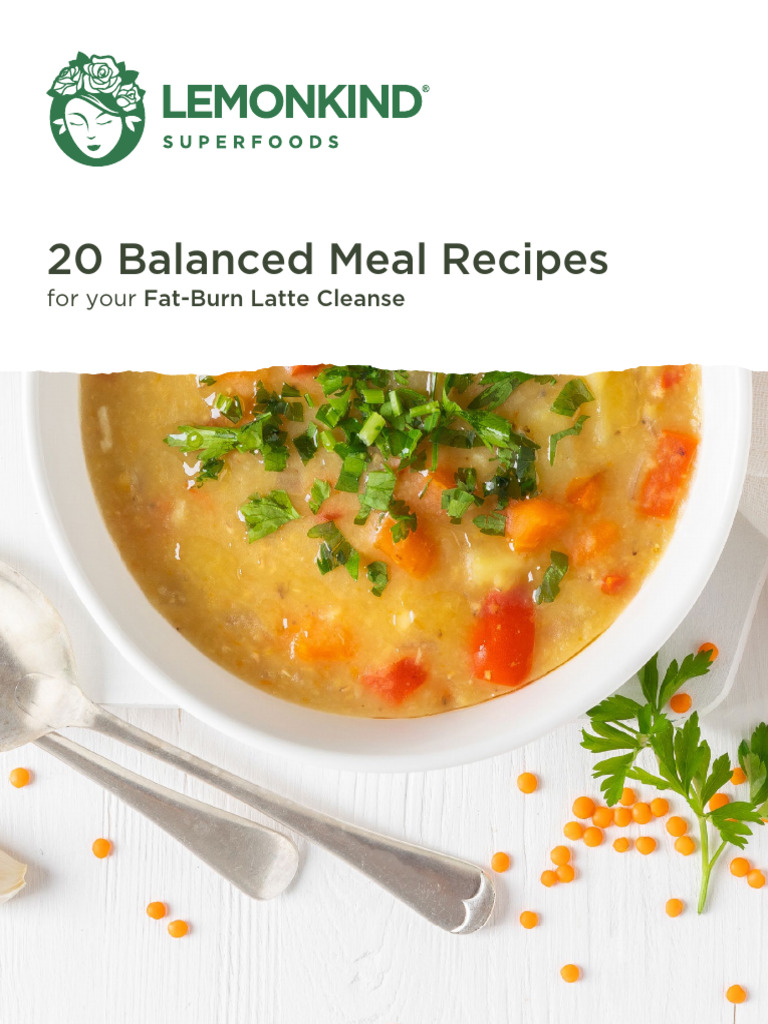20 Recipes for Fat-Burn Cleanse | PDF | Pasta | Garlic