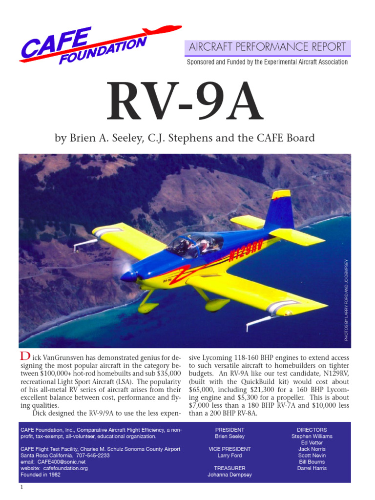 By Brien A. Seeley, C.J. Stephens and The CAFE Board: Aircraft ...