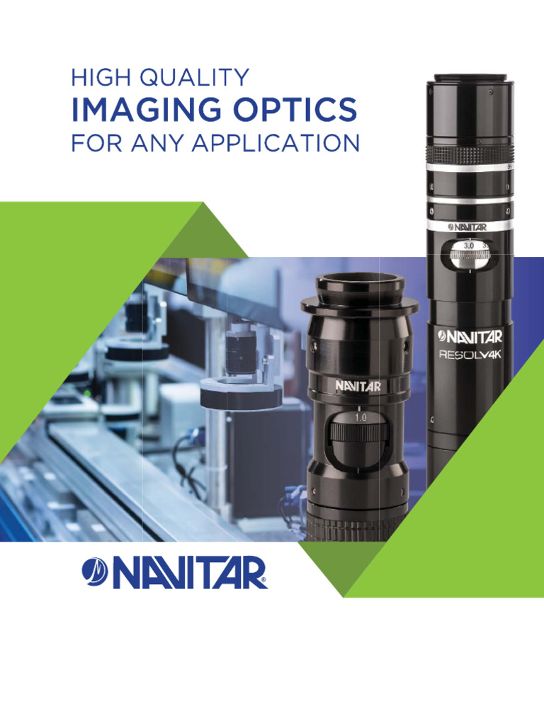 Navitar - en Imaging-Catalog | PDF | Camera Lens | Microscope