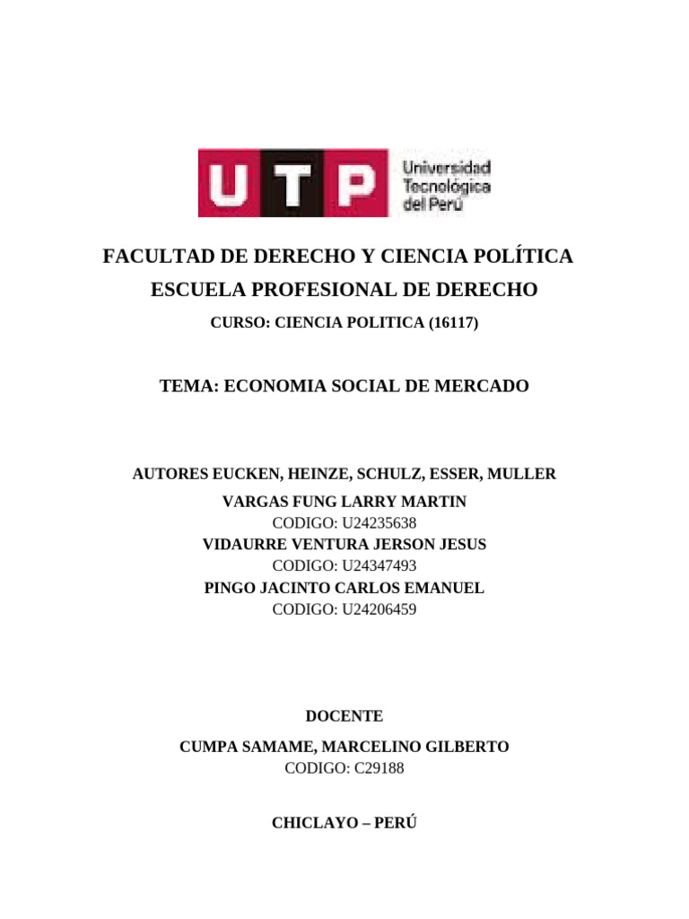 Caratula UTP - Ciencia Politica (1) LVF | PDF