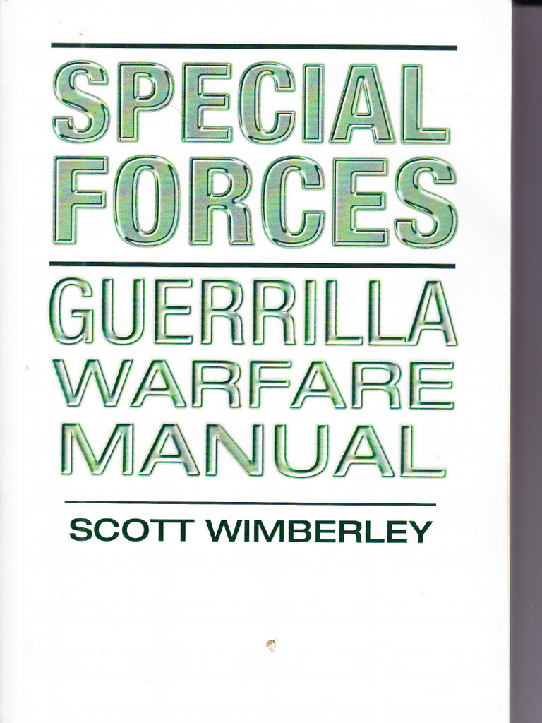 C06. Special Forces Guerrilla Warfare Manual | PDF | Guerrilla Warfare | Flanking Maneuver
