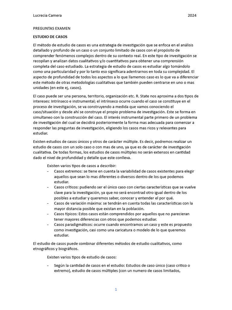 Cuali 2024 | PDF | Caso de estudio | Etnografía