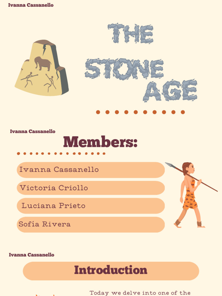 The Stone Age | PDF | Human | Stone Age