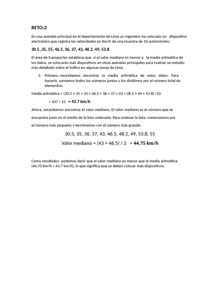 Semana 02 - Tarea - Ejercicio Reto 2 | PDF