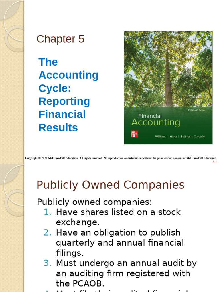 Williams Fin 18e Chap005 | PDF | Debits And Credits | Equity (Finance)