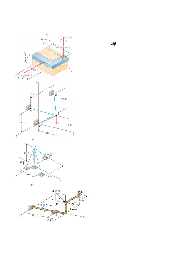 TA-1 Mec Vect 2024b P-5 | PDF | Ingeniería mecánica | Mecánica