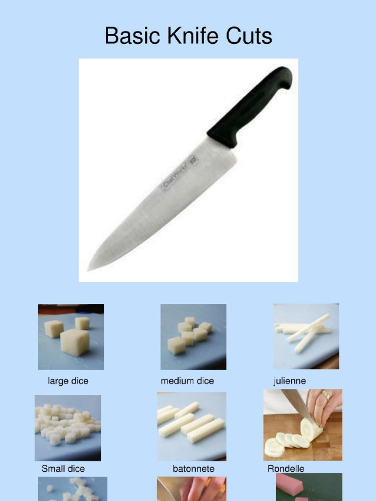 Basic Cutting Techniques | PDF