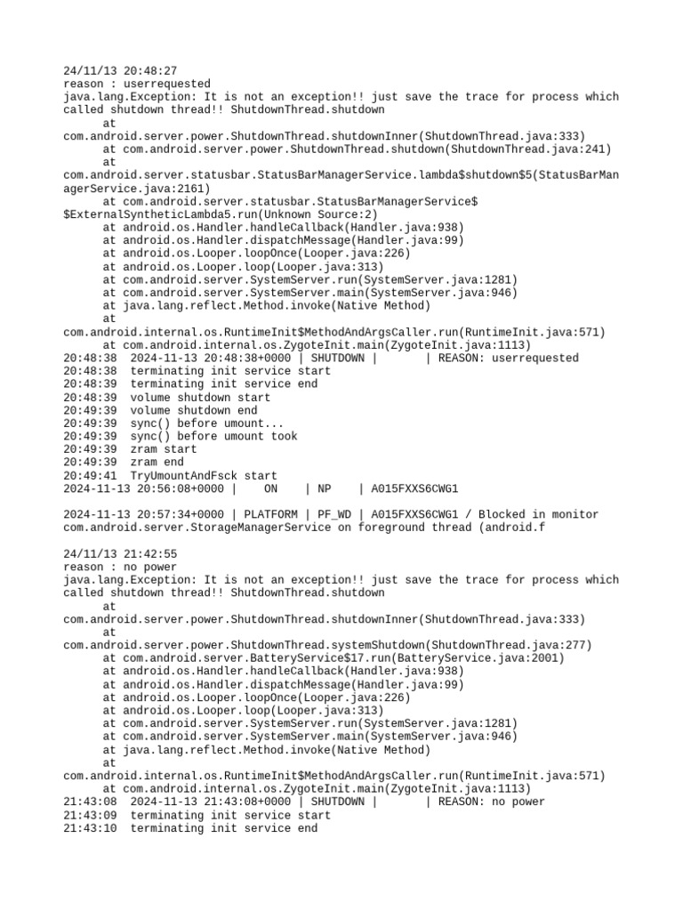 Power Off Reset Reason Backup | PDF | Java (Programming Language) | Java Specification Requests