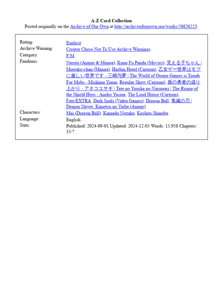 A-Z_Card_Collection | PDF