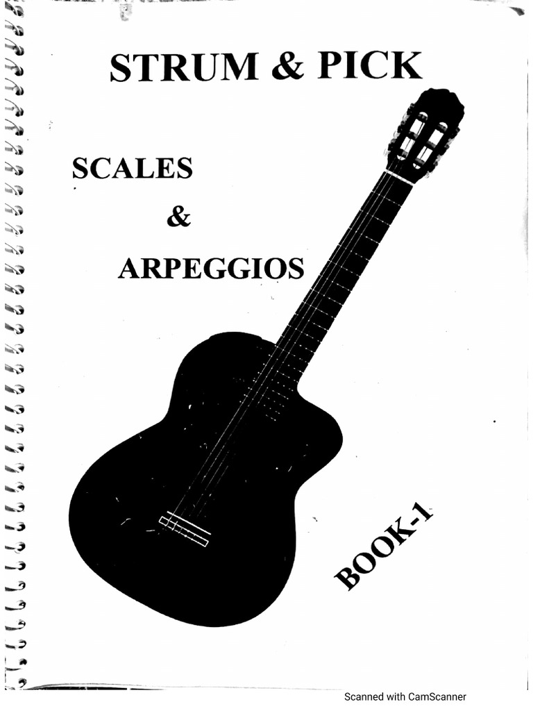 Strum & Pick Scales & Arpeggios Book 1 | PDF