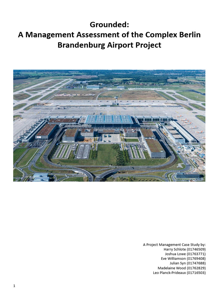 Airport | PDF | Project Management | Airport