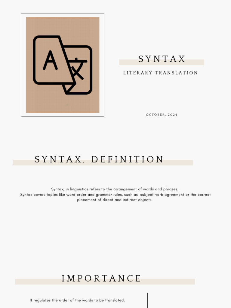 Syntax, Lefever | PDF | Syntax | Translations Syntax, Lefever | PDF | Syntax | Translations
