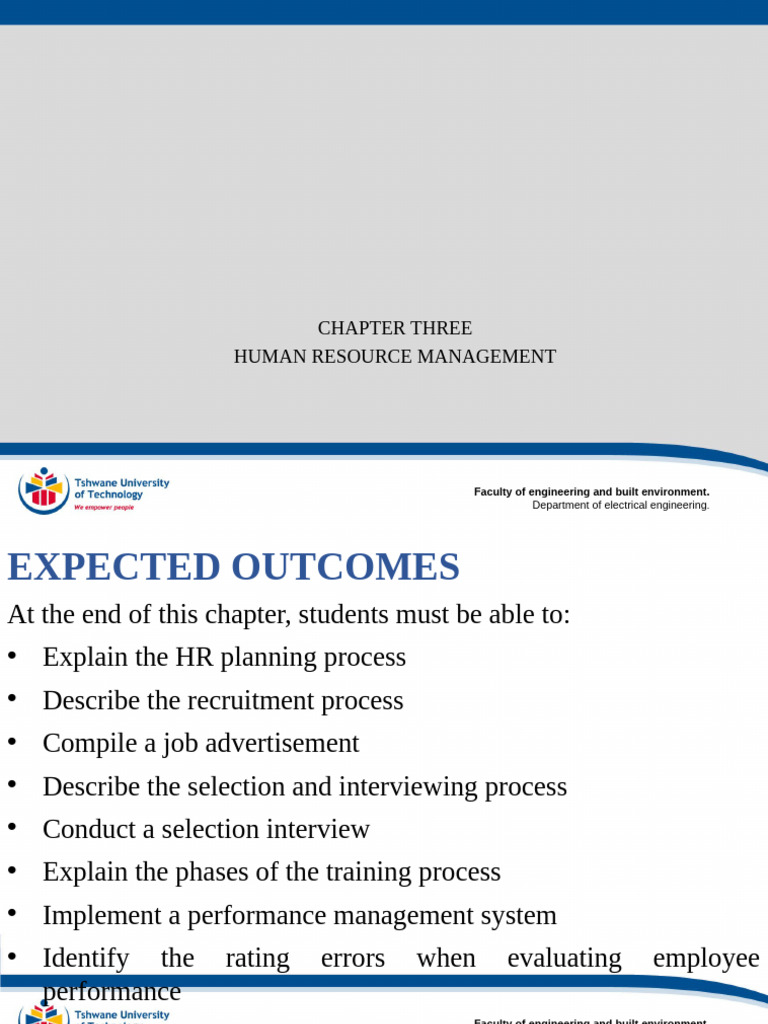 Egt Chapter 3 Human Resources | PDF | Recruitment | Human Resources