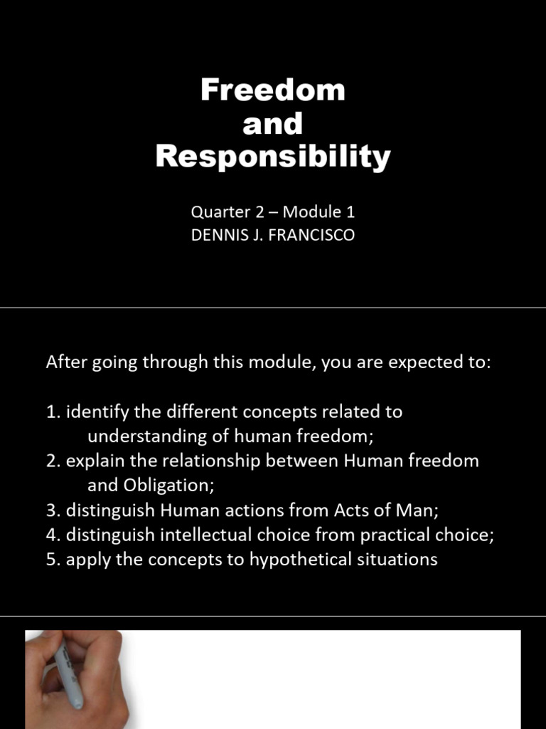 Freedom Responsibility | PDF | Psychological Concepts | Social Psychology