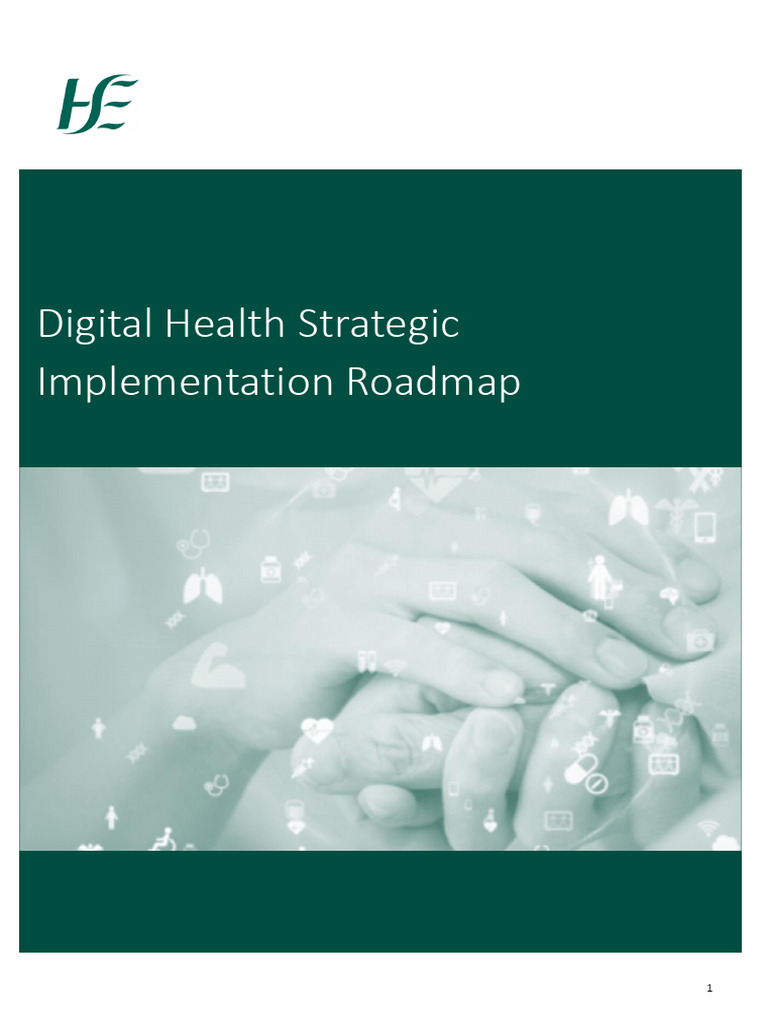 Digital Health Strategic Implementation Roadmap | PDF | Electronic ...