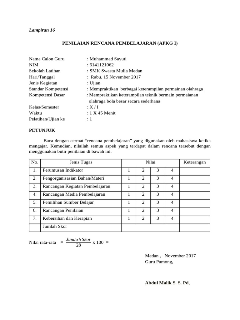 Lampiran 16, 17, 18 | PDF