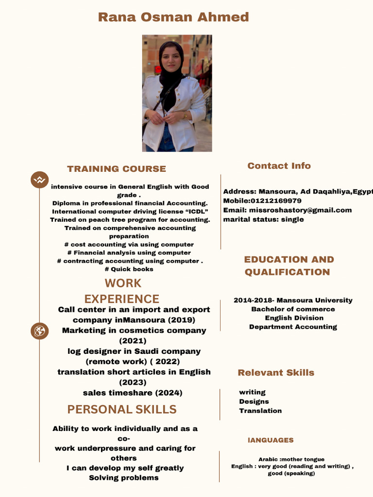 Rana Osman CV | PDF