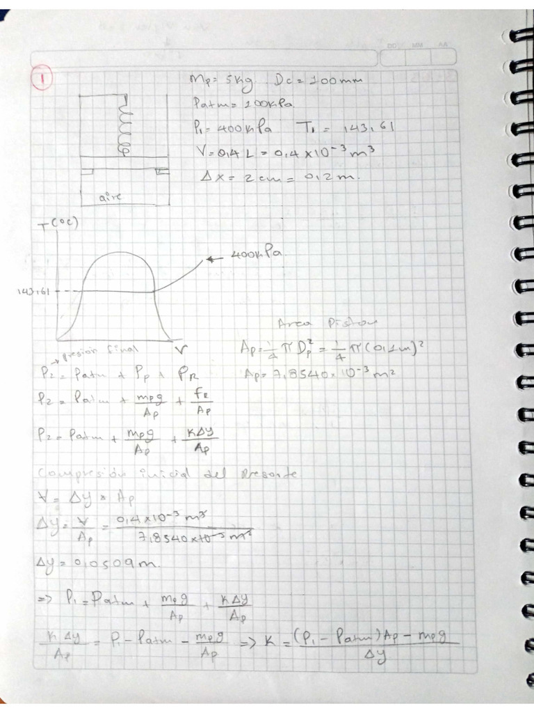 Ejercicios Termo 15 | PDF
