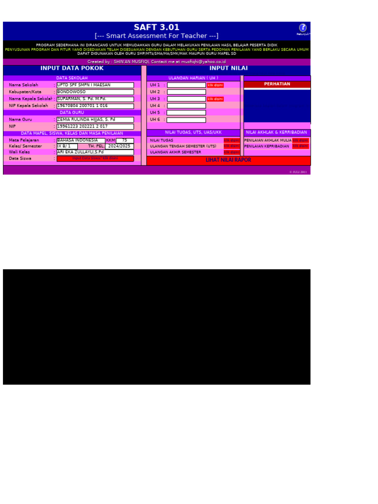 ANALISIS soal BINDO 9B SEM 1 (1) | PDF