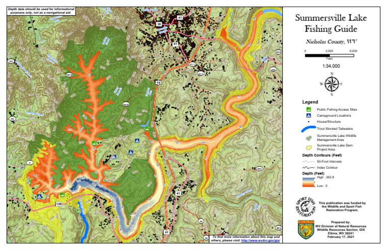 Summersville Lake Map | PDF