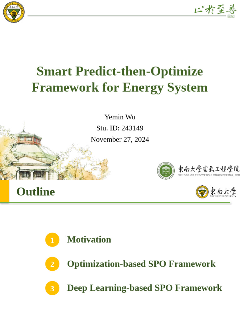 243149 吴晔敏 Proposal Presentation | PDF | Mathematical Optimization | Prediction