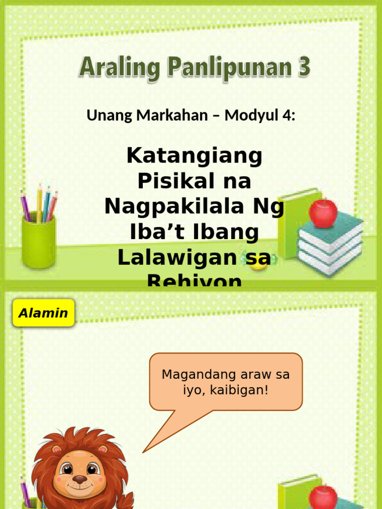 Ap 3 Quarter 1 M4 | PDF