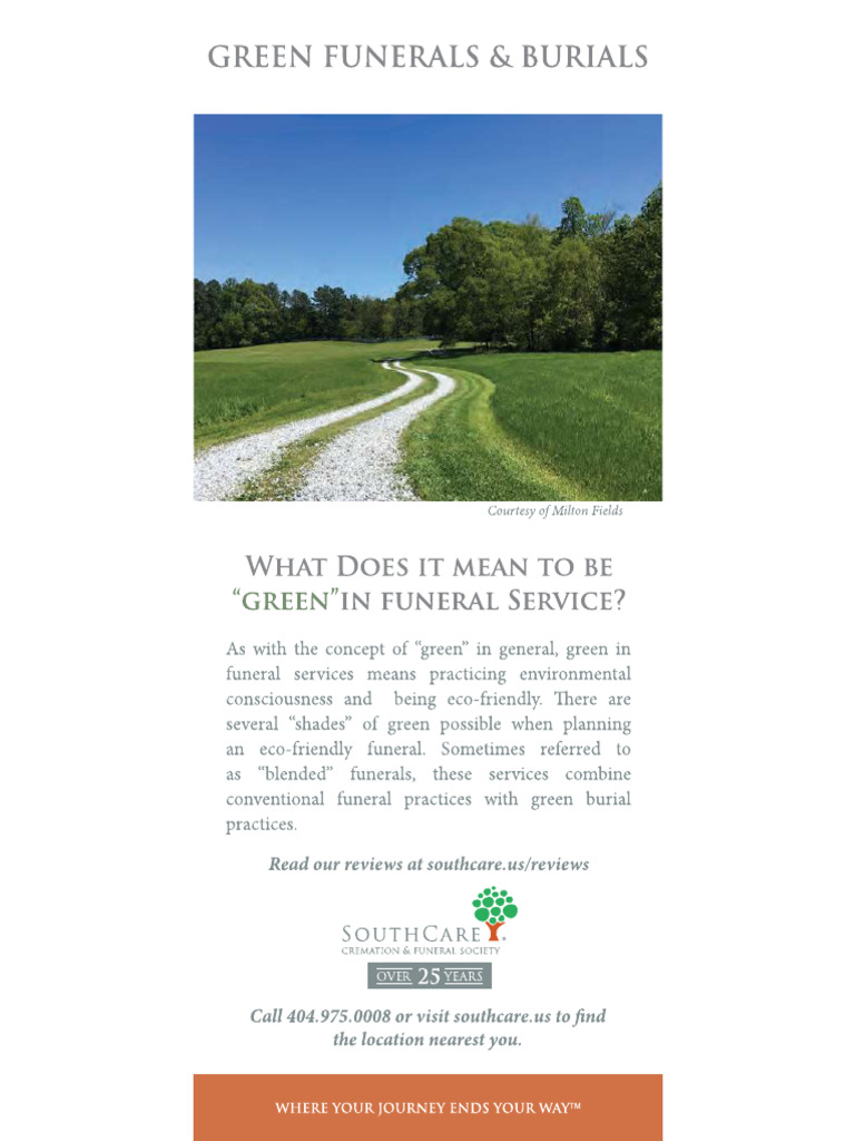 Green Burial Brochure | PDF