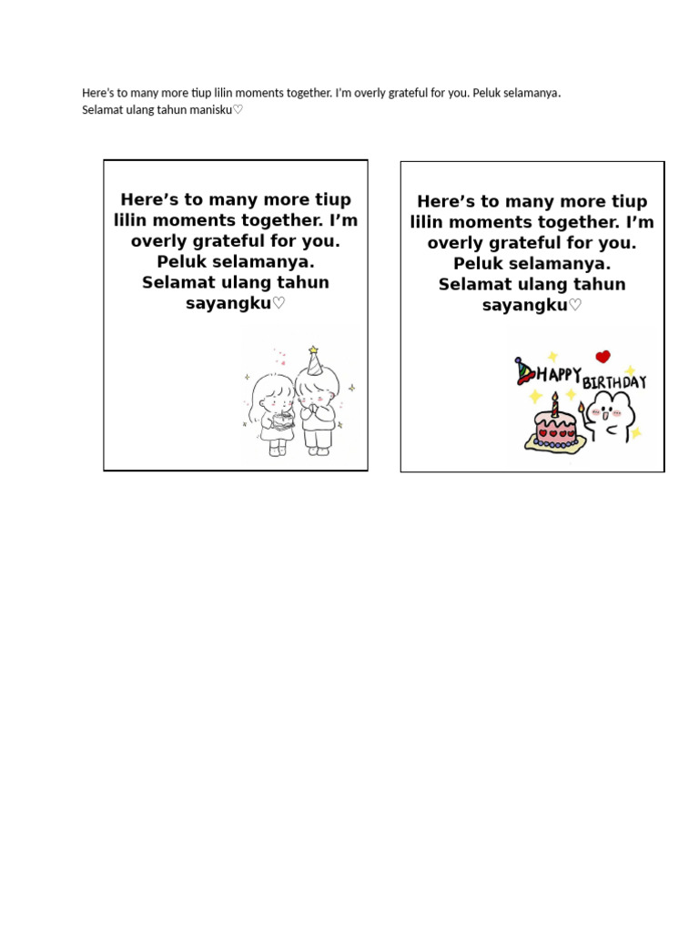 ucapan buat fadil | PDF