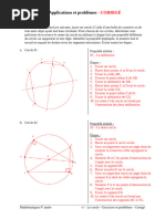 Le Cercle Et Le Disque | PDF | Cercle | Triangle