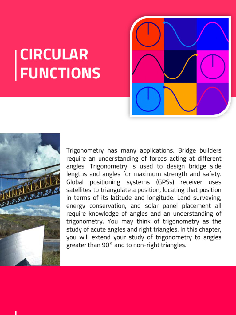 Wk2 q2 Circular Functions Neww | PDF | Trigonometric Functions | Trigonometry