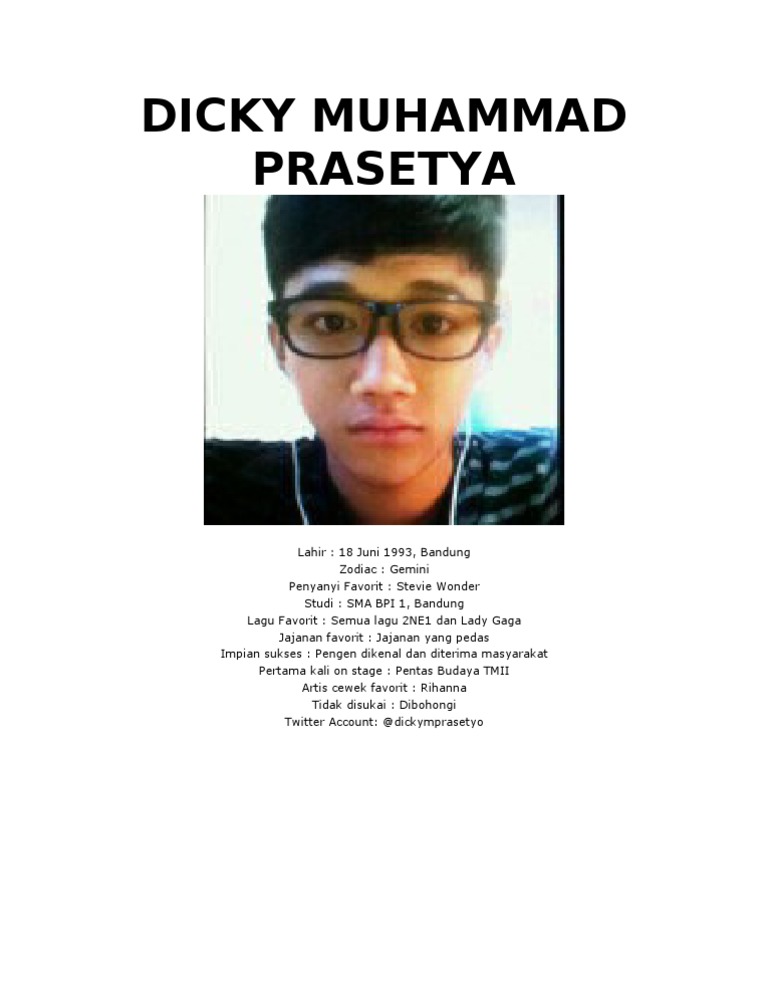 Dicky Muhammad Prasetya | PDF