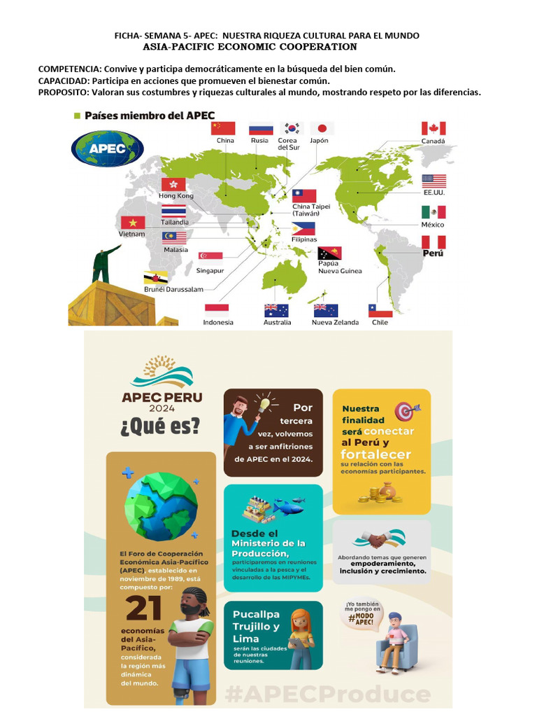 Ficha de La APEC | PDF