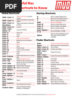 Visio Keyboard Shortcuts | PDF | Human–Computer Interaction | Computing