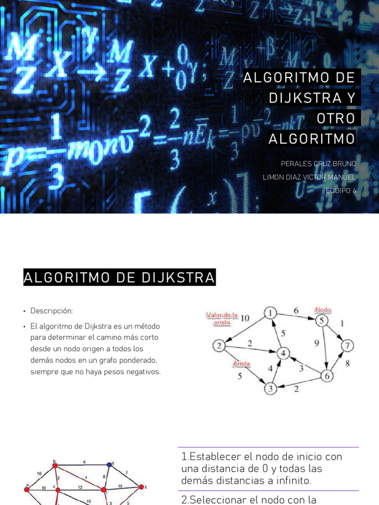 Algoritmos Dijkstra y Bellman-Ford: Guía | PDF | Ciencias de la ...