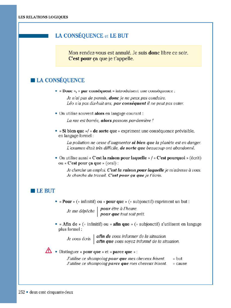 La conséquence | PDF
