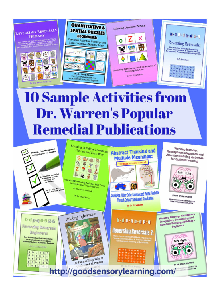 Educational Activity Resource Guide | PDF | Executive Functions | Attention