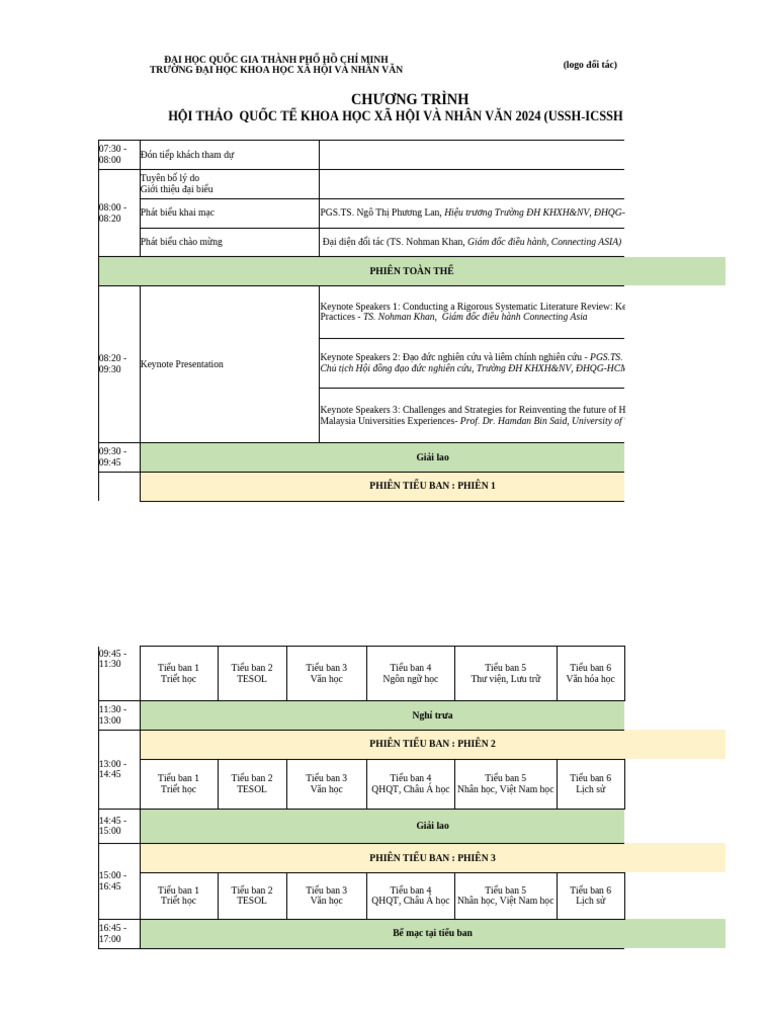 Khung Chuong Trinh HT | PDF