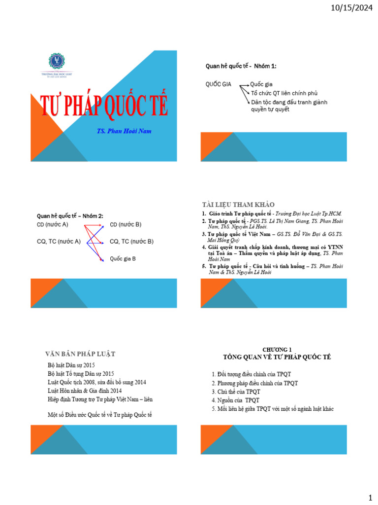 Bai 1 Tong quan ve TPQT | PDF