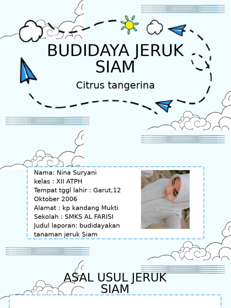 Nina - Budidaya Jeruk Siam | PDF