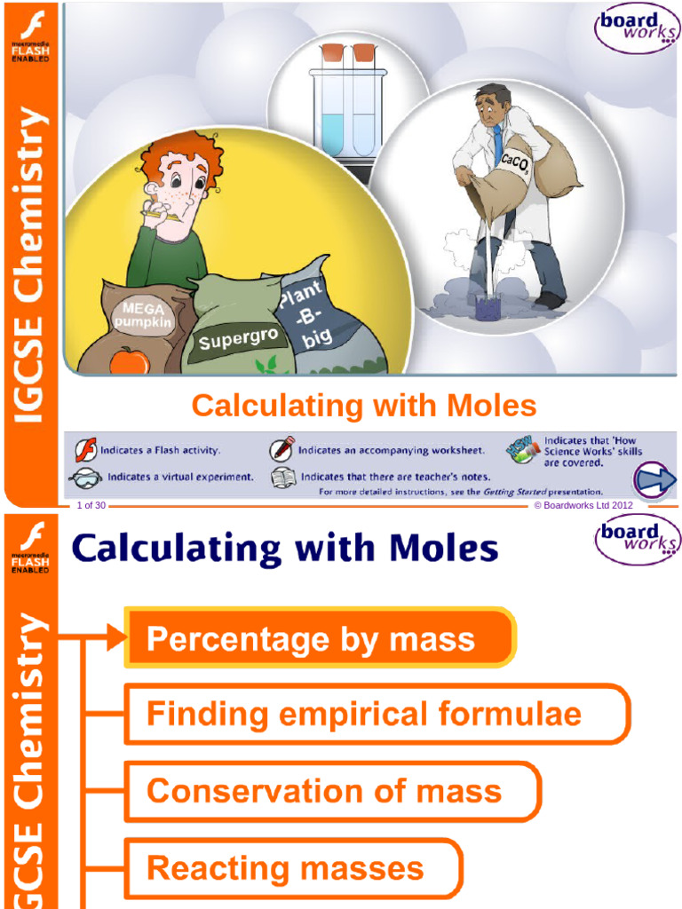 Calculating Percentage by Mass in Chemistry | PDF | Chemical Reactions ...