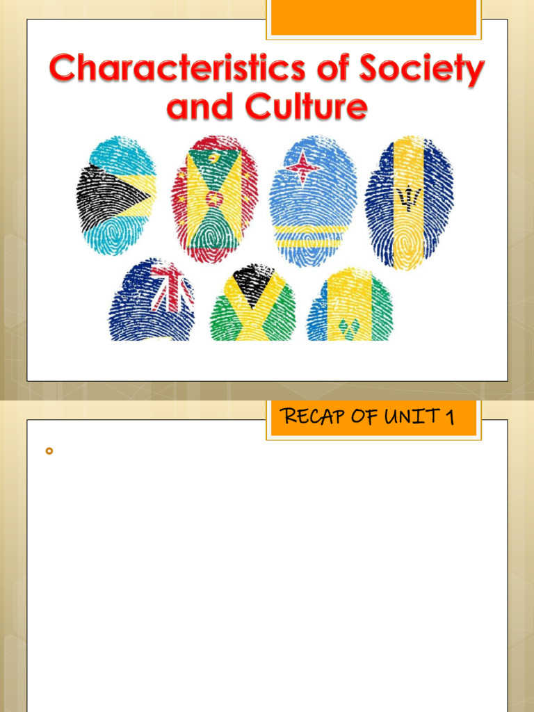 1.6 Characteristics of Society and Culture | PDF | Socialization | Society