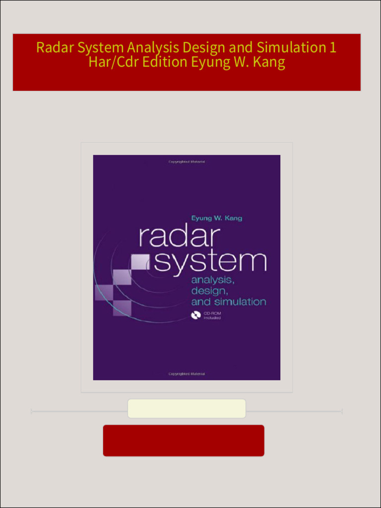 Full download Radar System Analysis Design and Simulation 1 Har/Cdr ... Full download Radar System Analysis Design and Simulation 1 Har/Cdr ...