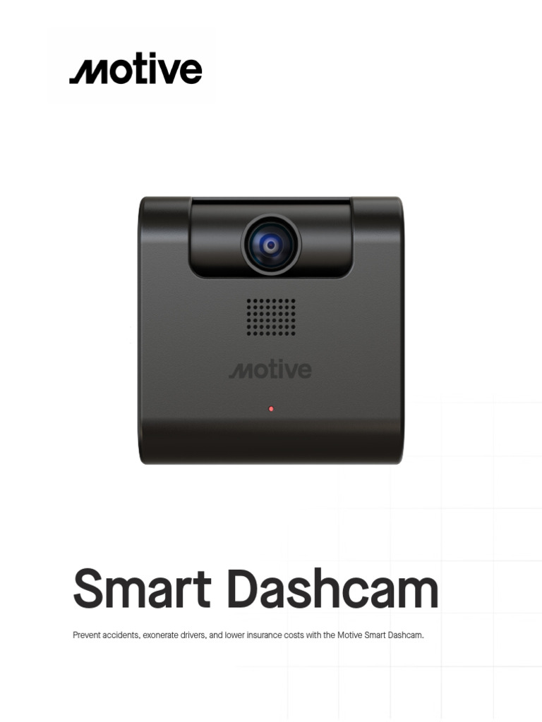 Spec Sheet Smart Dashcam 1 | PDF | Traffic Collision | Speed Limit